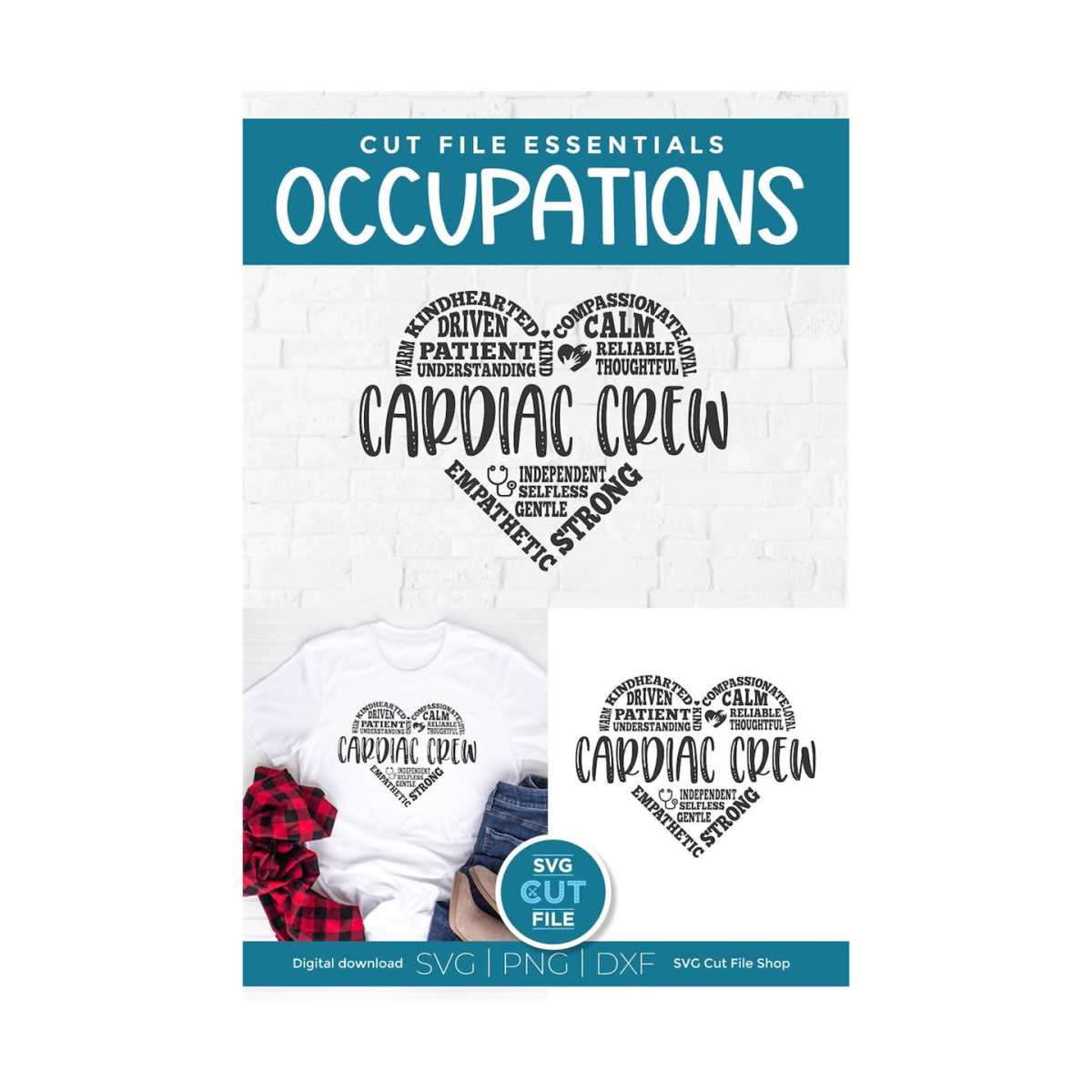 Cardiac Crew svg, Cardiologist svg, heart doctor svg, Physic | Inspire ...