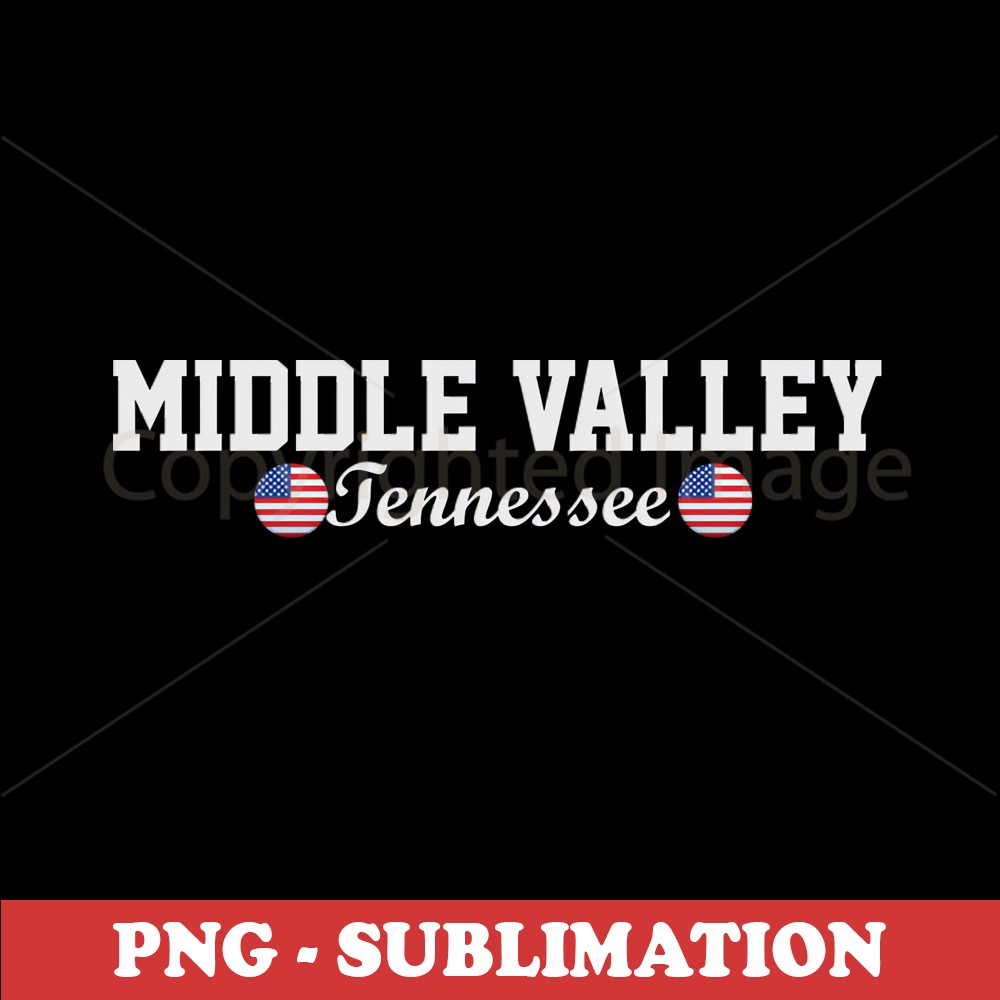 Middle Valley Tennessee - Vintage Map - High Resolution Digi | Inspire ...