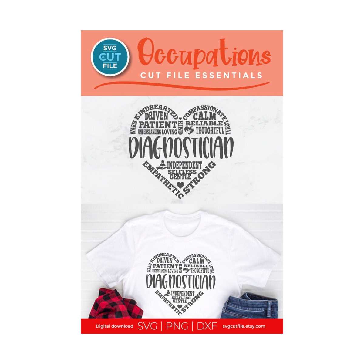 Diagnostician svg, diag svg, school diagnostician gift idea | Inspire ...