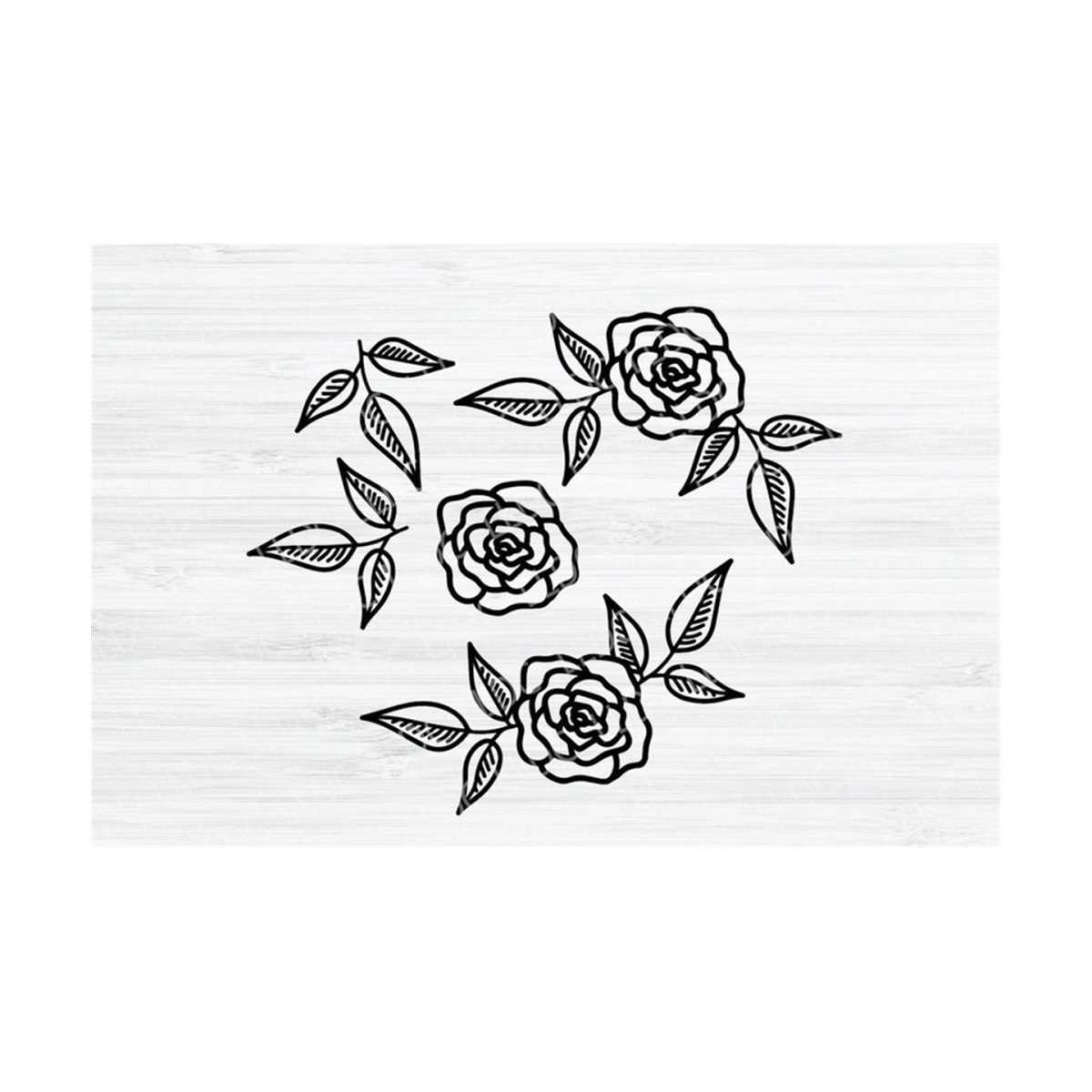 rose bud svg - Inspire Uplift