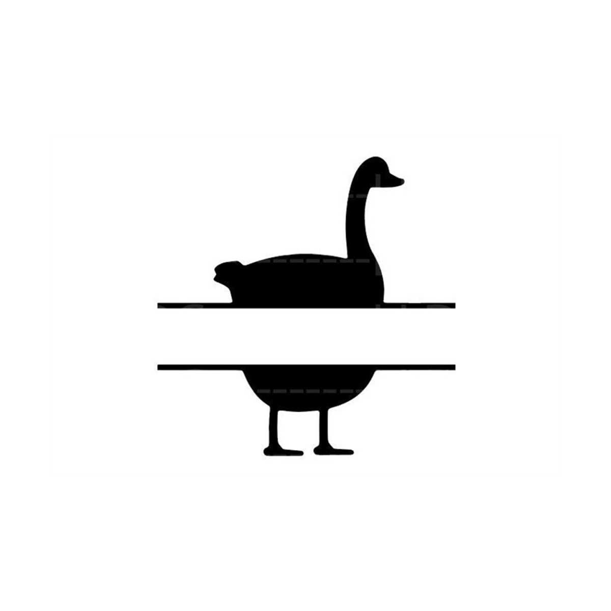 Goose svg png dxf jpg, Split Goose svg, Barnyard animals, Sp | Inspire ...