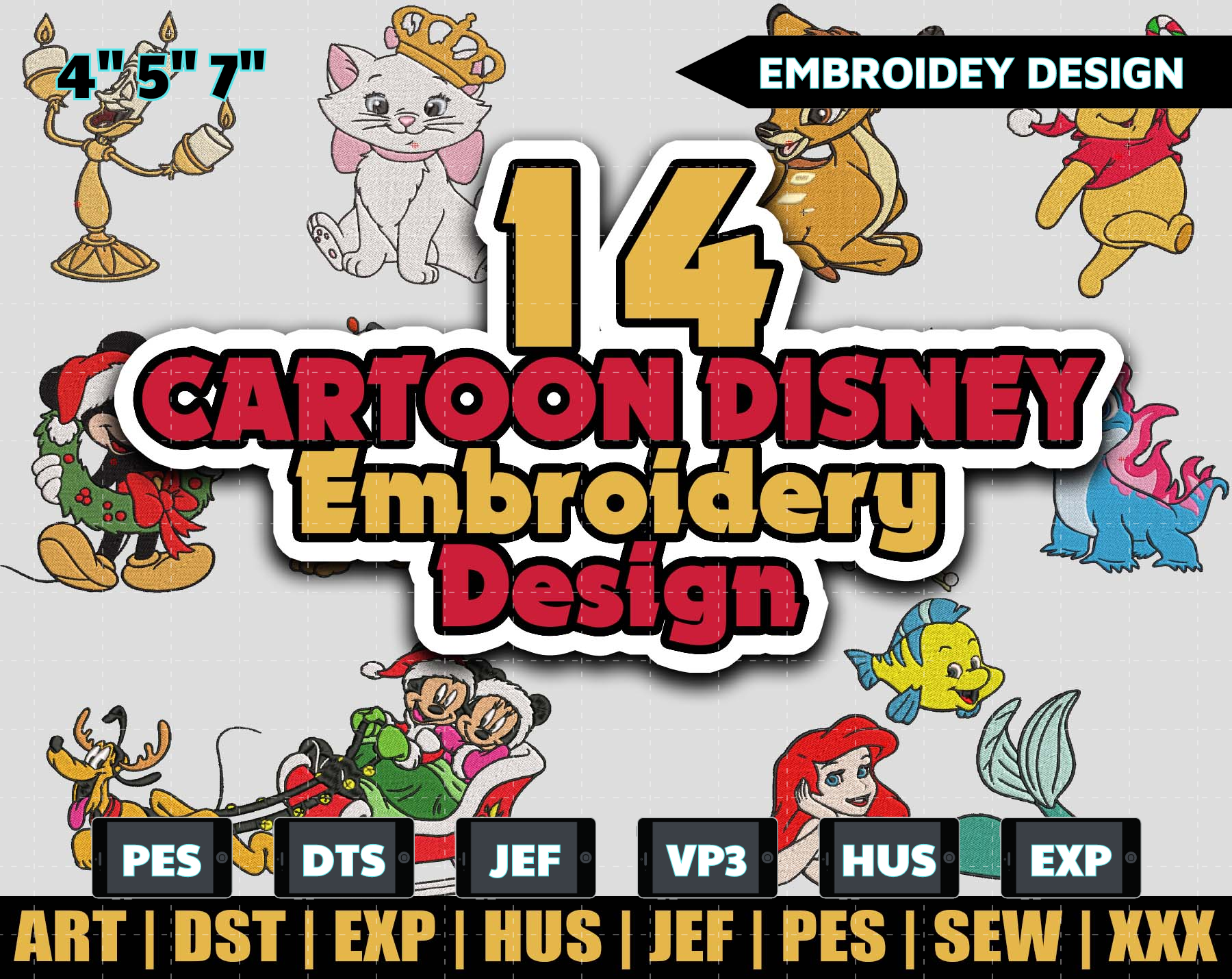 Cartoon Machine Embroidery Designs, Embroidery Designs, Embr | Inspire ...
