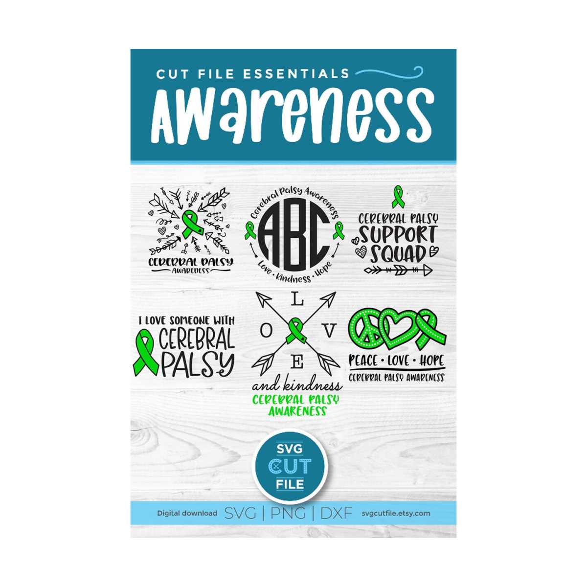 Cerebral Palsy svg bundle, Cerebral Palsy awareness, Cerebra | Inspire ...