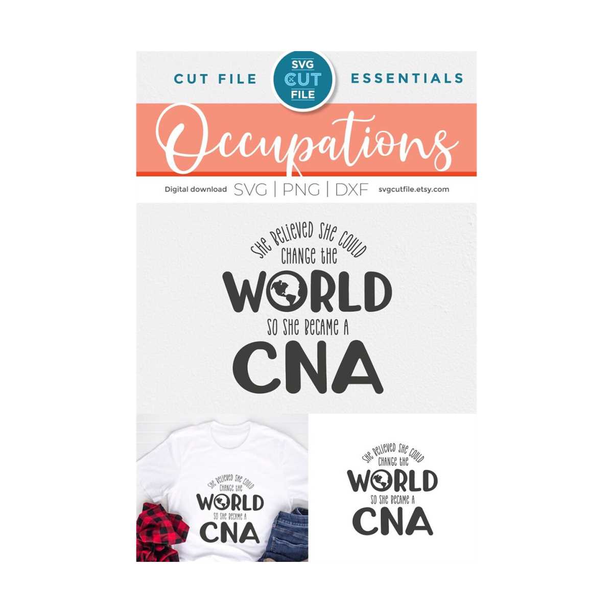 CNA svg, Certified Nursing Assistant svg, nurse appreciation - Inspire ...
