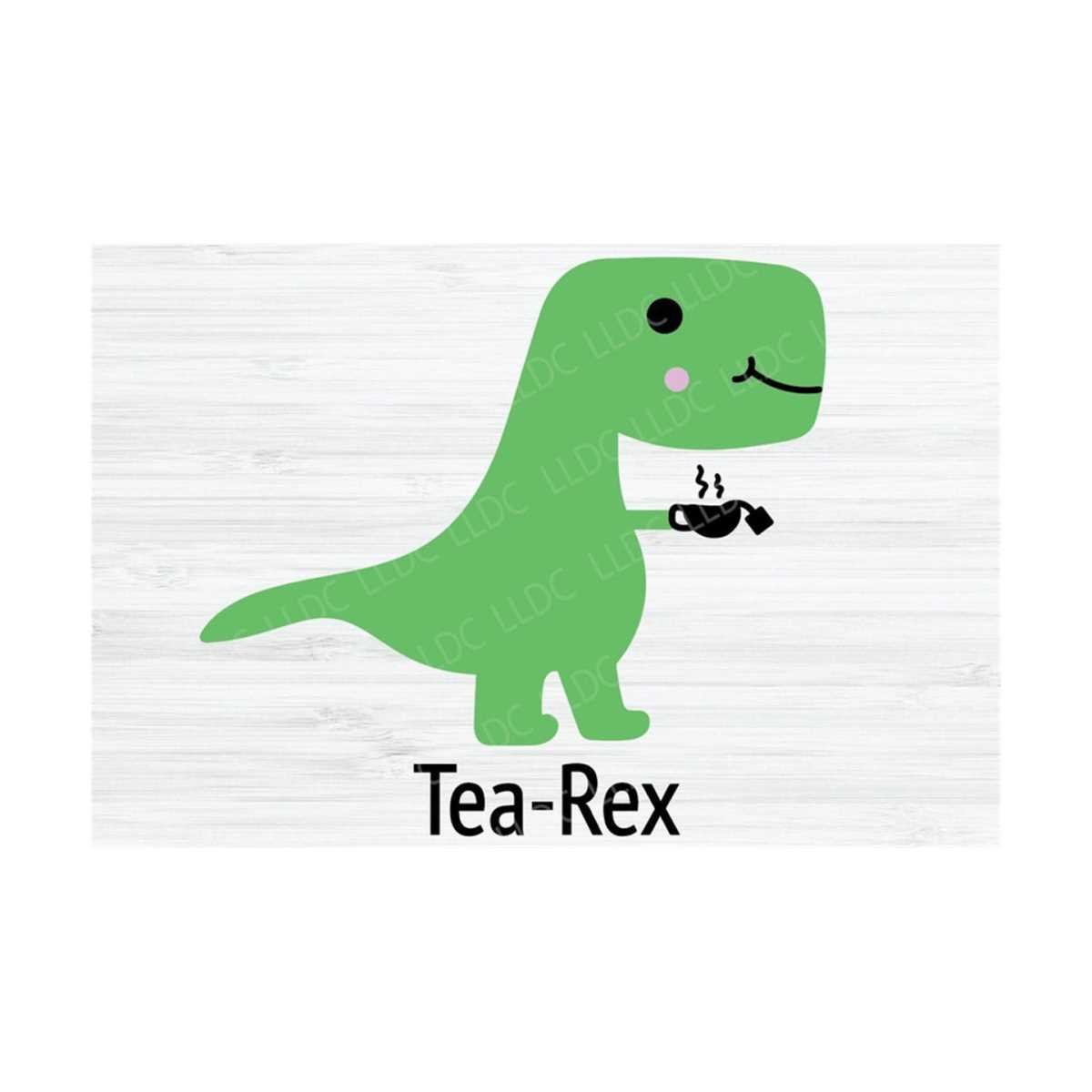 Dinosaur SVG file | Tea-Rex svg | T-Rex svg | Tyrannosaurus - Inspire ...