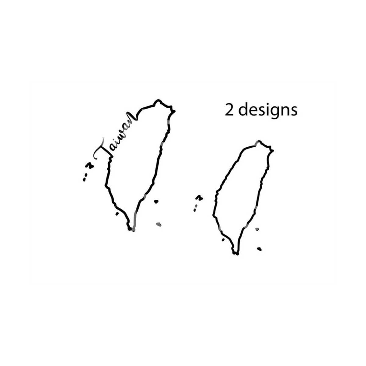 Taiwan outline SVG, Taiwan Cursive Vector File, Taiwan desig | Inspire ...