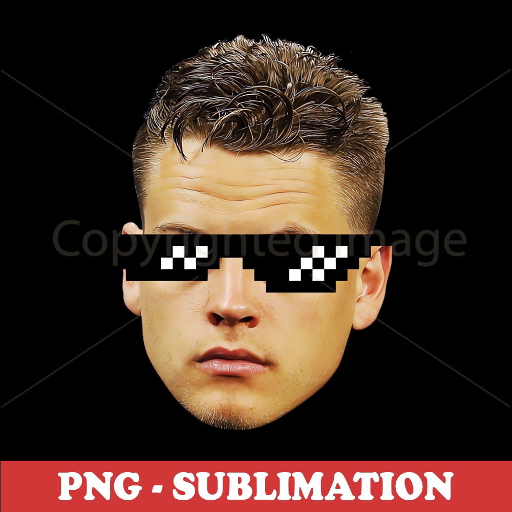 Joe Burrow Cool Sublimation PNG - High-Quality Digital Downl | Inspire ...