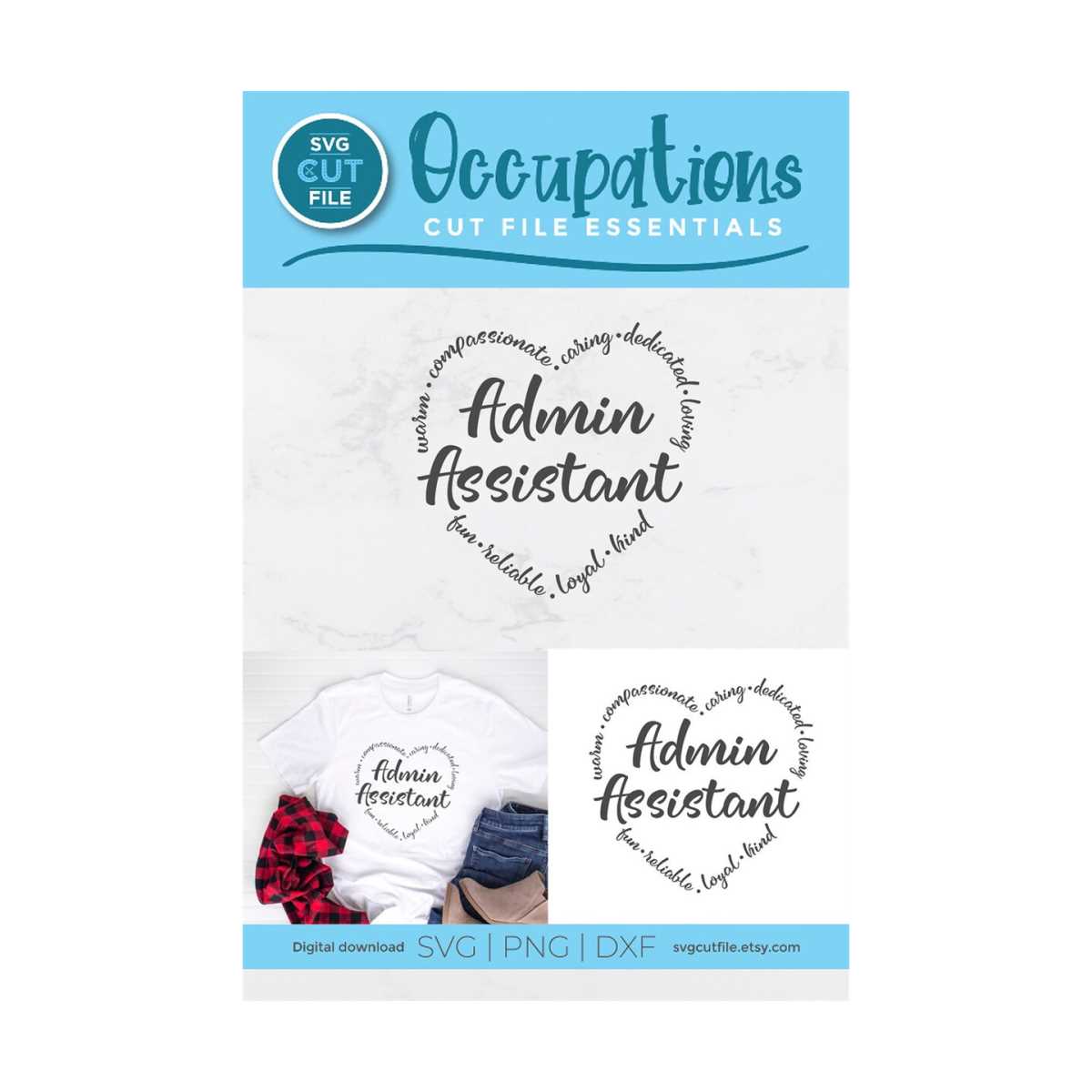 Admin svg, Admin Assistant svg, Receptionist svg, Secretary | Inspire ...