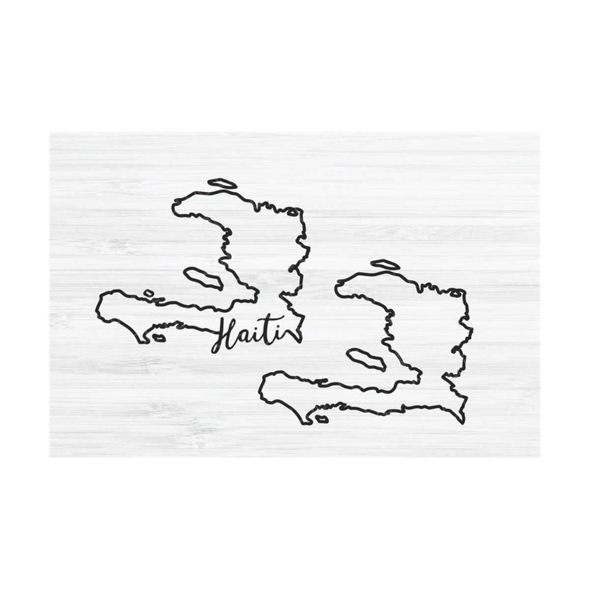 Haiti outline SVG PNG, Haiti Vector, Haiti cursive design Co | Inspire ...