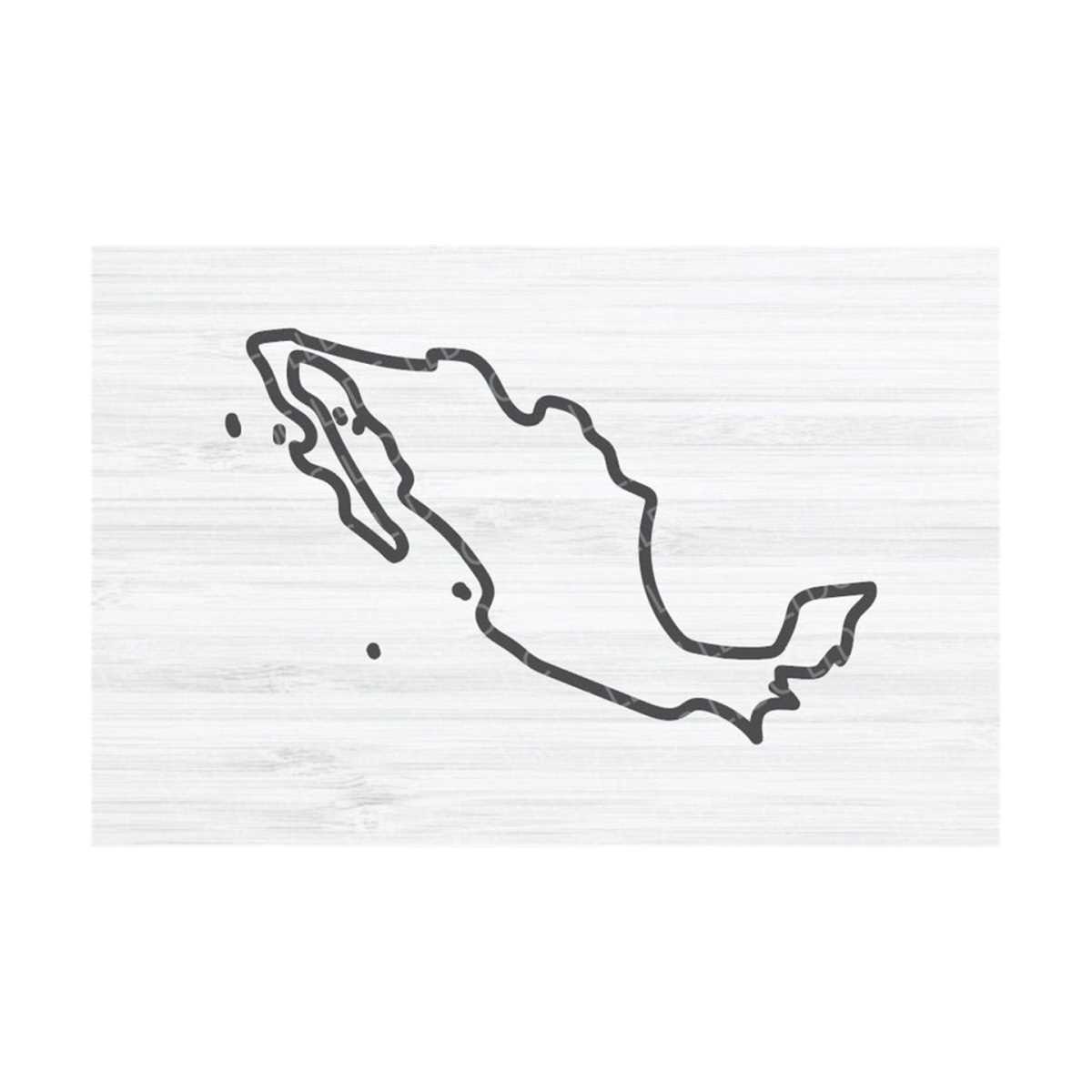Mexico outline PNG, Mexico Vector, Mexico design, Country pn | Inspire ...