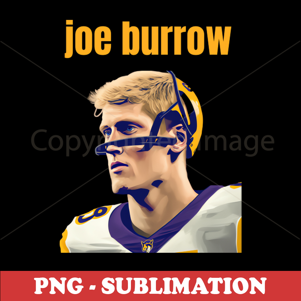 Joe Burrow PNG Digital Download - Cute Graphic Design - Perf - Inspire ...