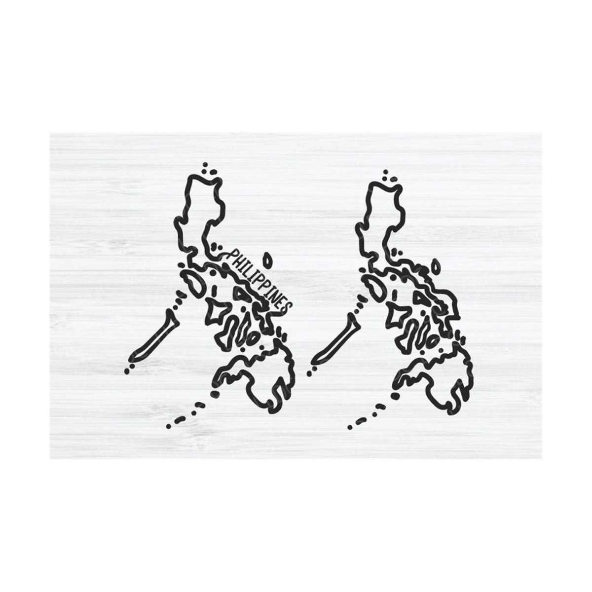 Philippines outline SVG, Philippines Vector File, Philippina | Inspire ...