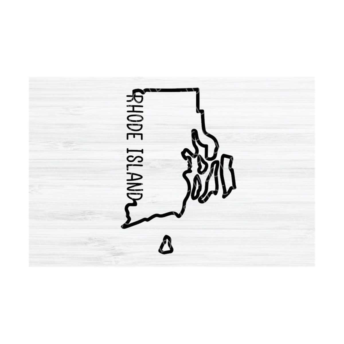 Rhode Island outline SVG. Rhode Island svg. Rhode Island sta | Inspire ...