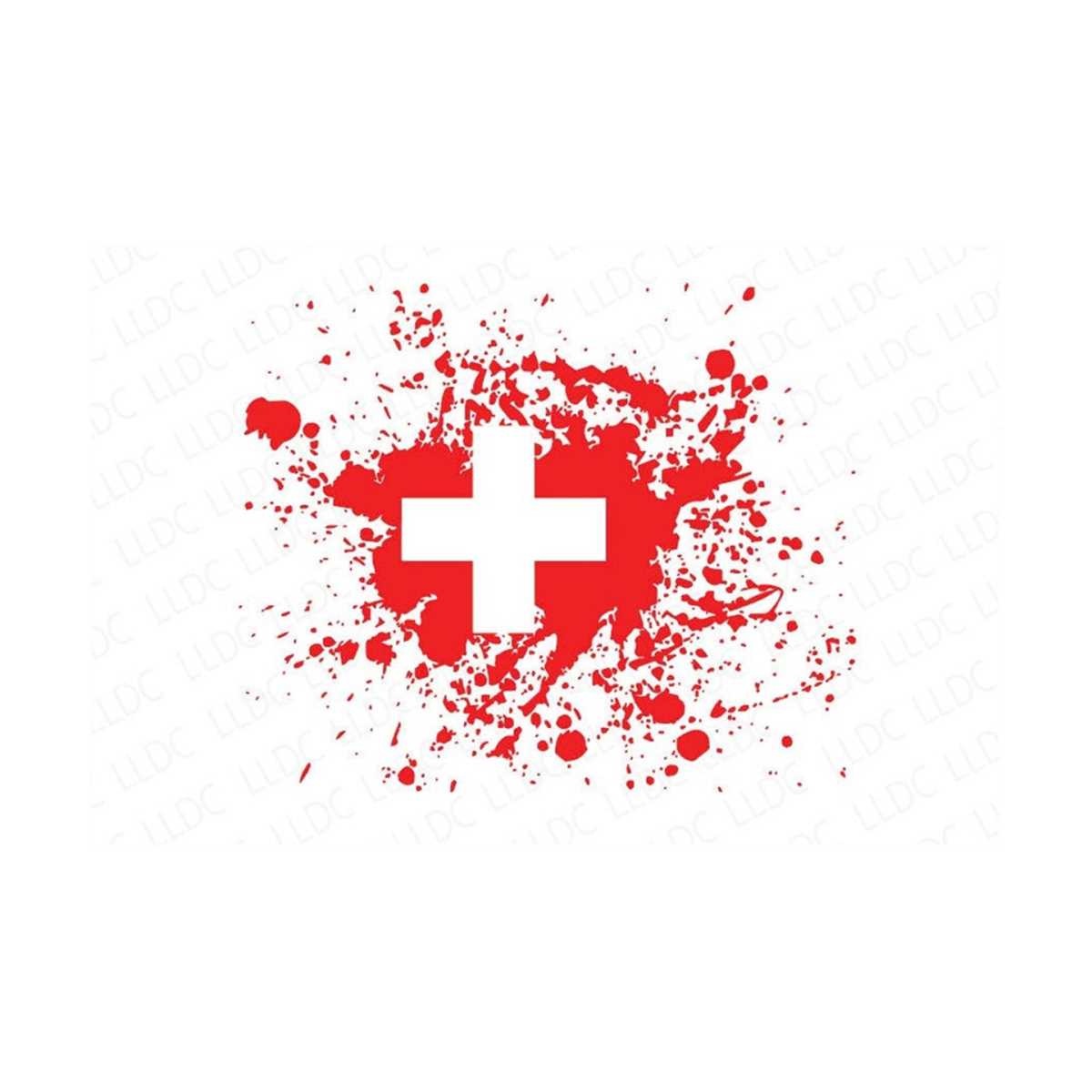 swiss flag svg - Inspire Uplift