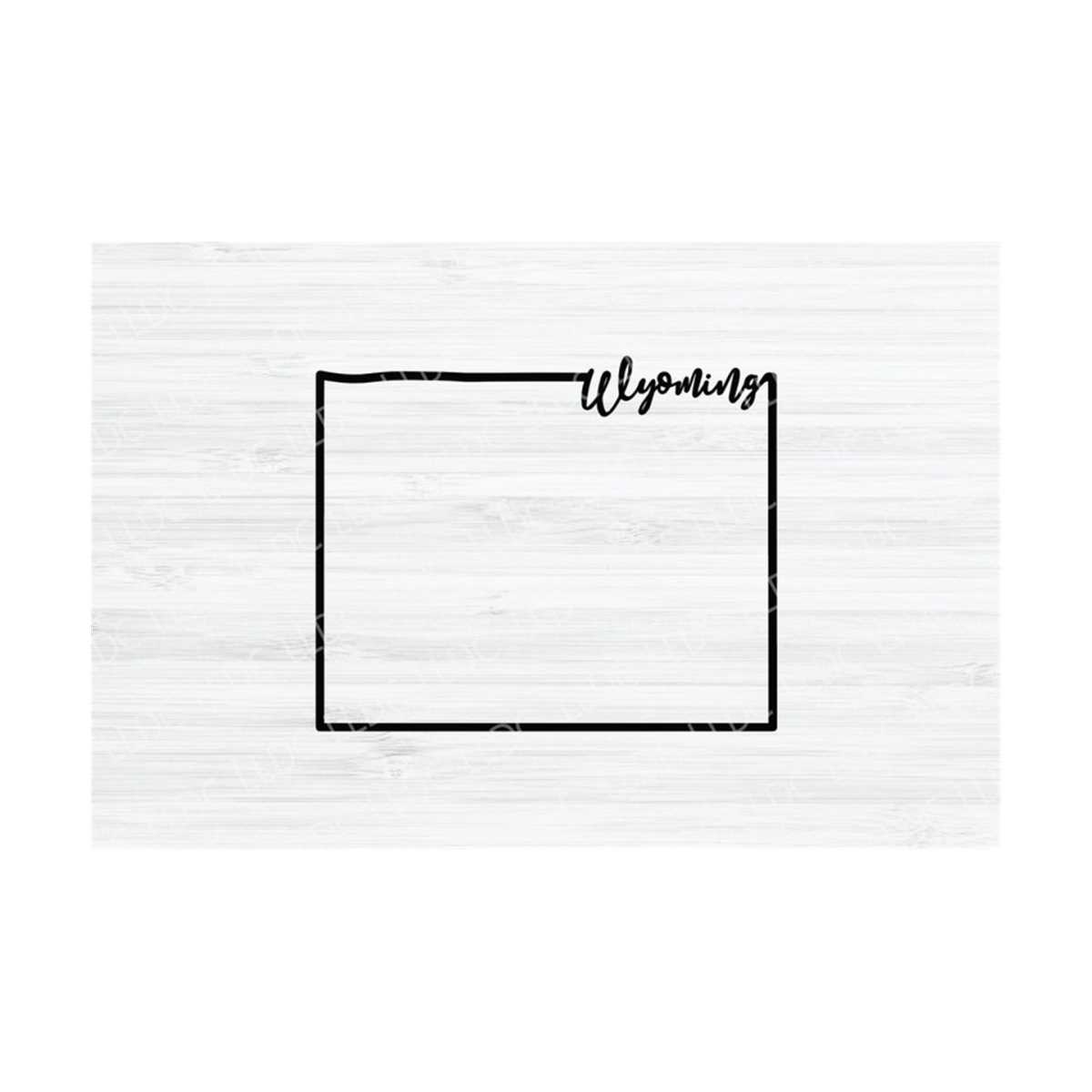 Wyoming outline SVG. Wyoming Cursive svg. Wyoming vector fil | Inspire ...