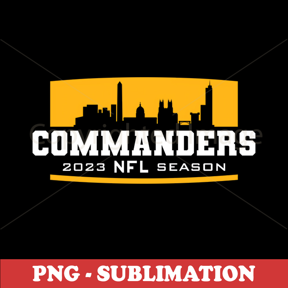 2023 Commanders - High-Quality Sublimation PNG - Unleash You | Inspire ...