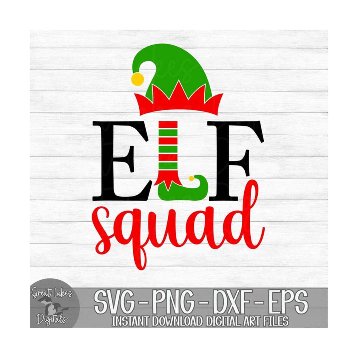 Elf Squad - Instant Digital Download - svg, png, dxf, and ep | Inspire ...