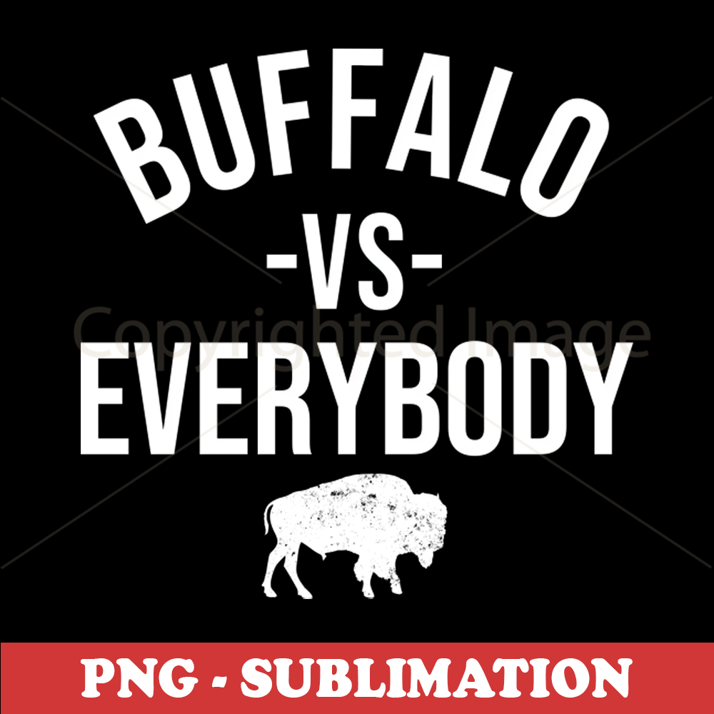 Buffalo Sublimation PNG - Boldly Showcase Your Love for Buff - Inspire ...
