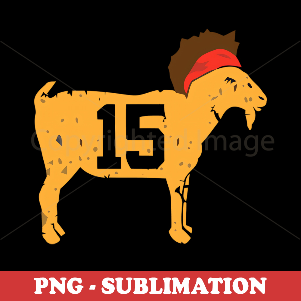 Patrick Goat Mahomes - PNG Sublimation File - Immortalize th | Inspire ...