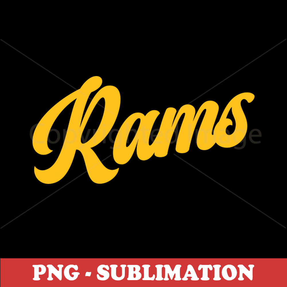 Retro Los Angeles Rams - PNG Sublimation Digital Download - | Inspire ...