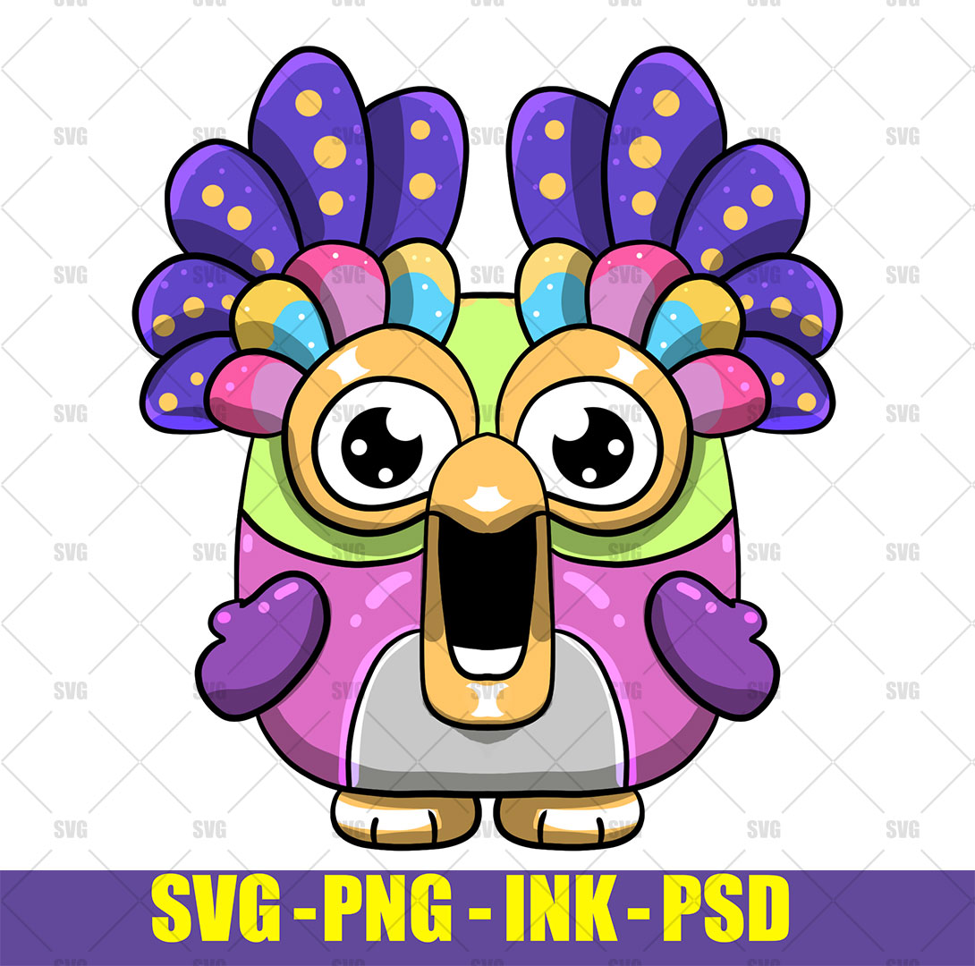 Chattermax Owl Bluey SVG,Chattermax Owl Bluey PNG,Chatterm - Inspire Uplift