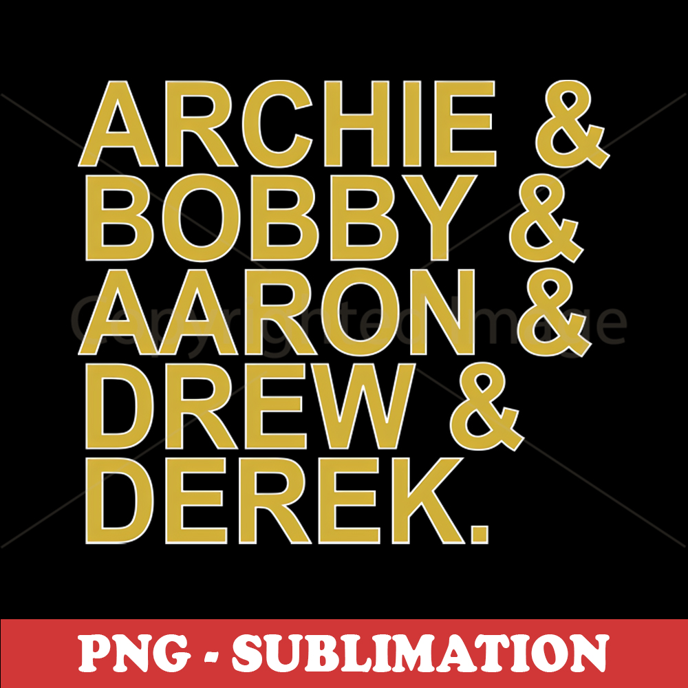 Saints Quarterbacks - PNG Sublimation File - Celebrate the l | Inspire ...