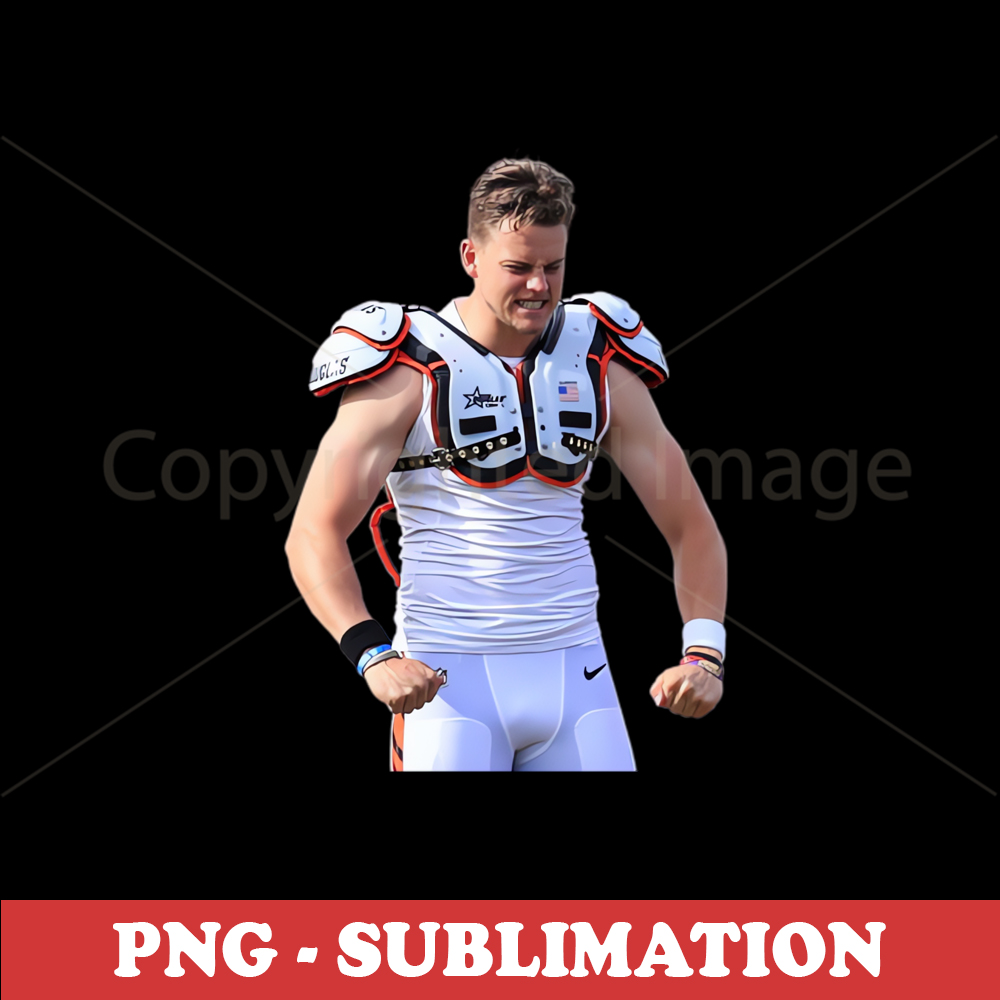 Cincinnati Bengals Sublimation PNG Download - Joe Burrow Smo - Inspire ...