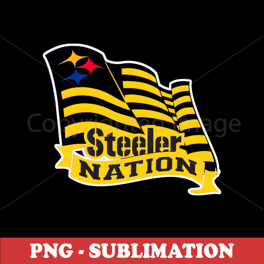 Steeler Nation - Sublimation PNG Digital Download - Unleash - Inspire ...