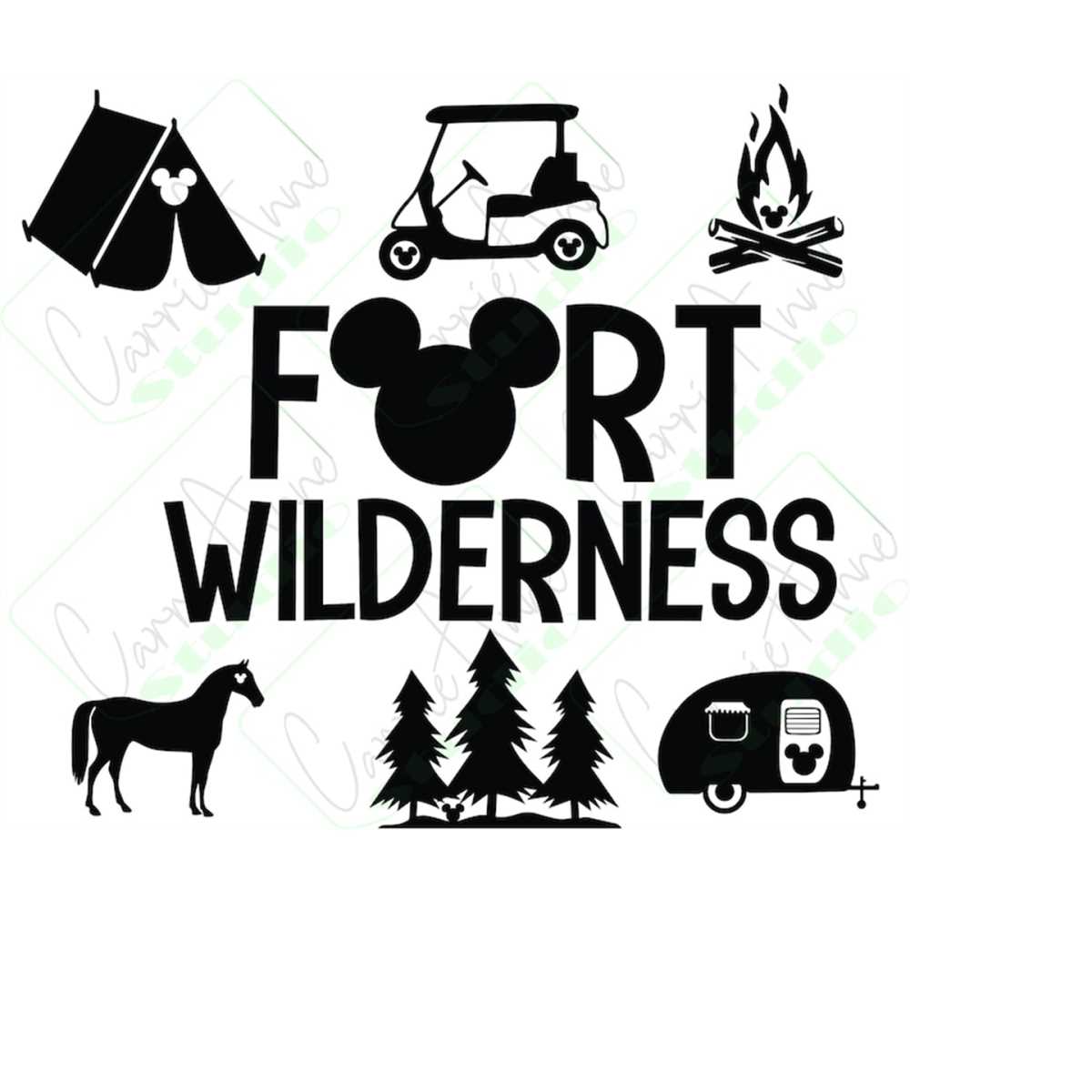 Fort Wilderness SVG | Inspire Uplift