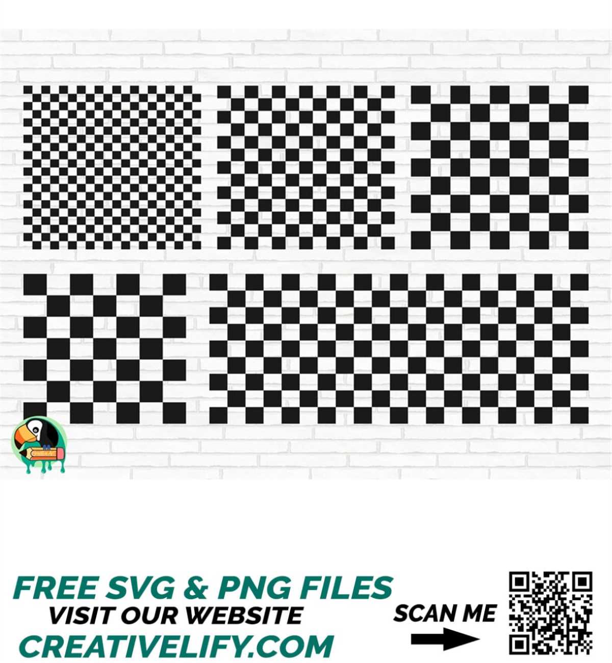 Checkered Pattern SVG, Checkered Vector svg, Checker Board s - Inspire ...