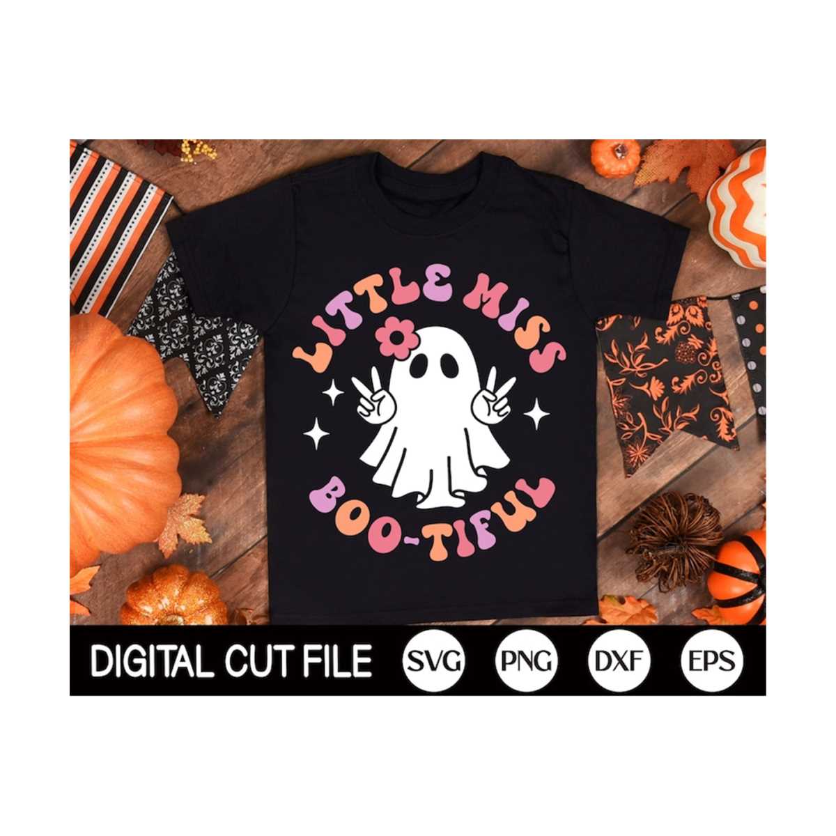 Little Miss Bootiful SVG, Halloween Svg, Girl Ghost Svg, Kid | Inspire ...