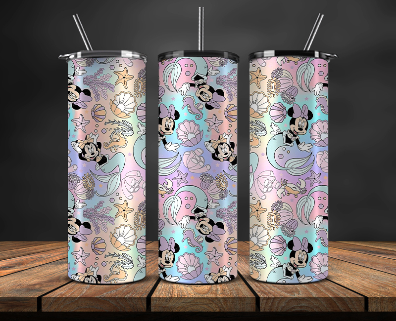 Princess Disney Tumbler Wrap, 3D Cartoon Tumbler Wrap, 20oz | Inspire ...