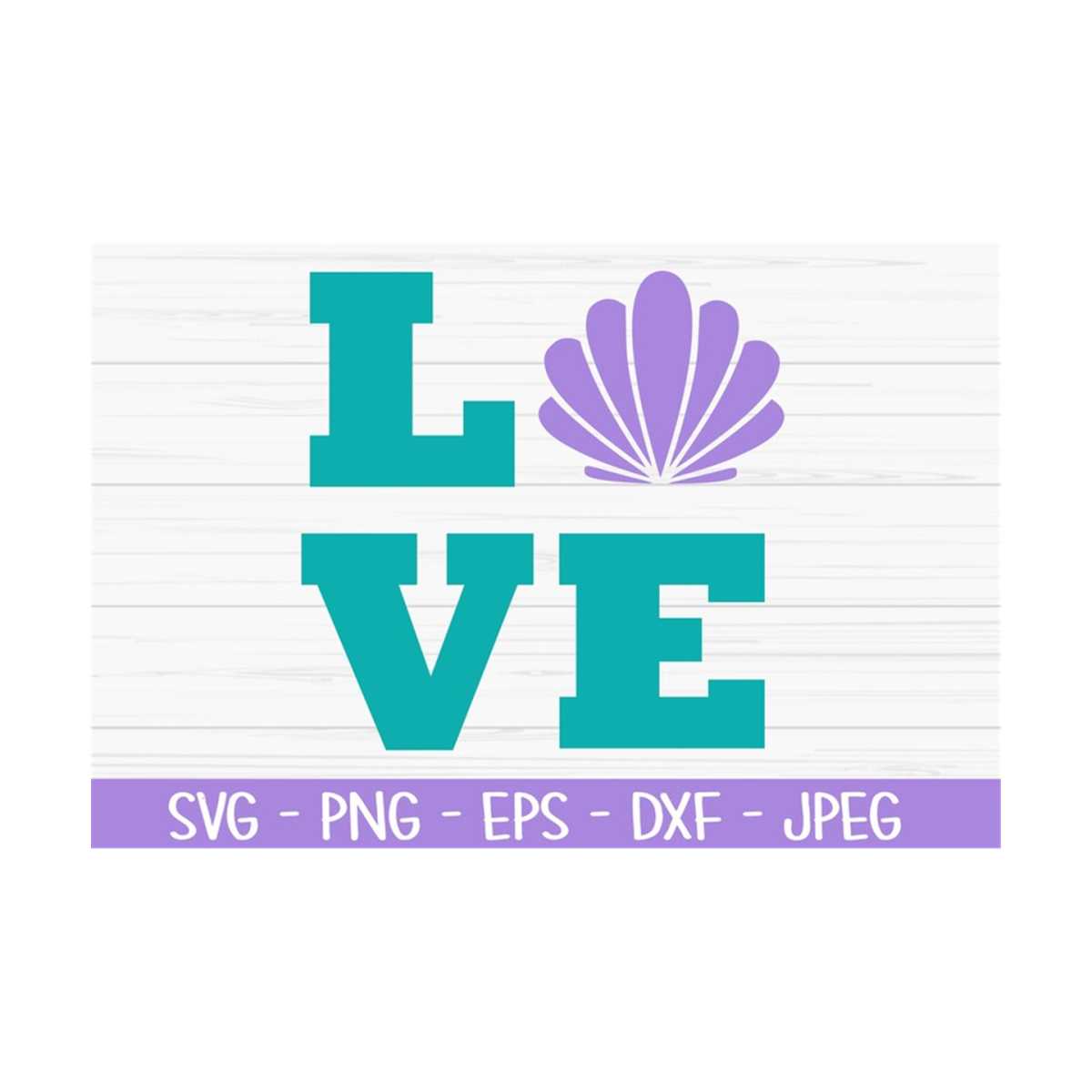 love seashell svg, summer svg, seashell svg, baby kids svg, | Inspire ...