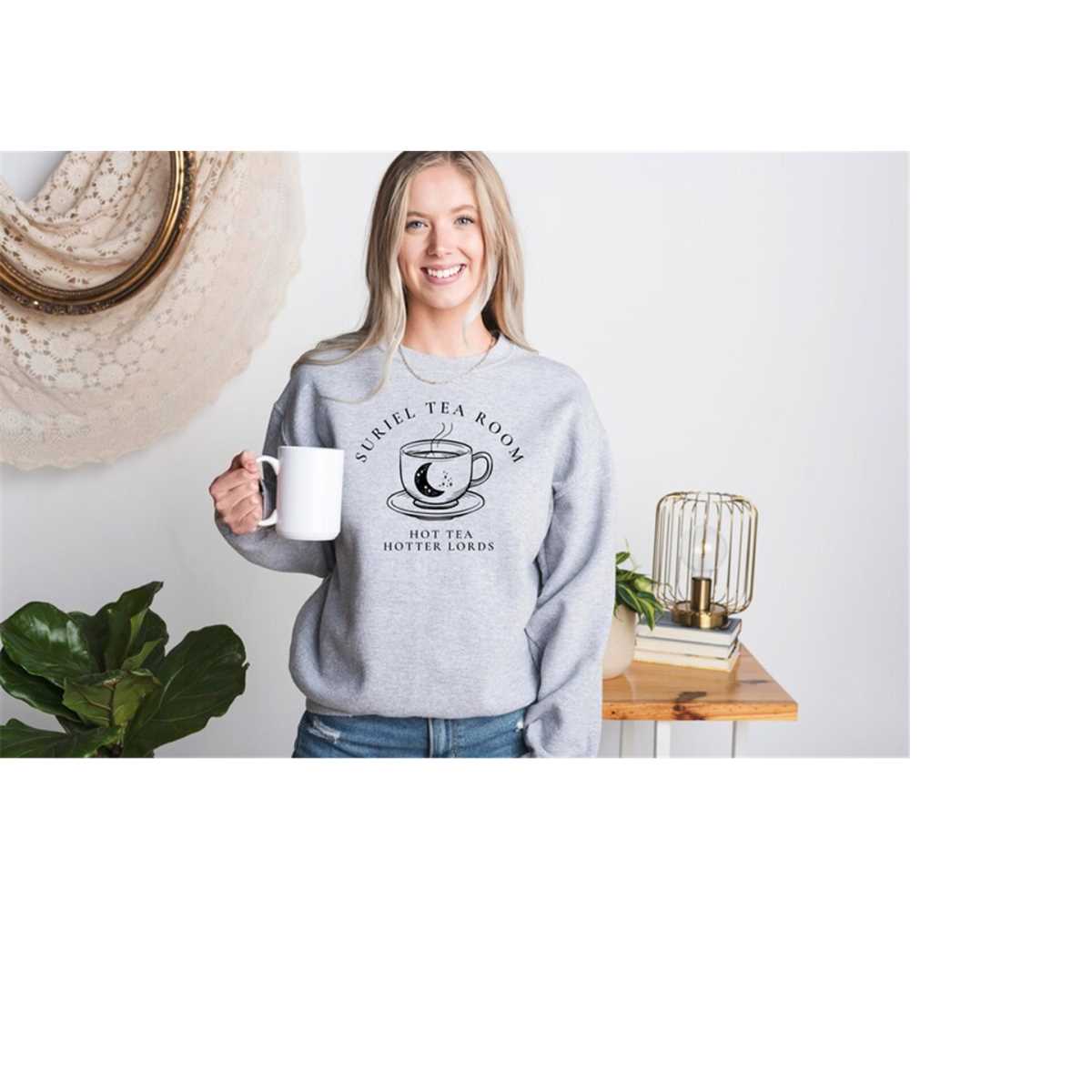 Suriel Tea Room Sweatshirt, Acotar Sweater, Sarah J Maas Swe | Inspire ...