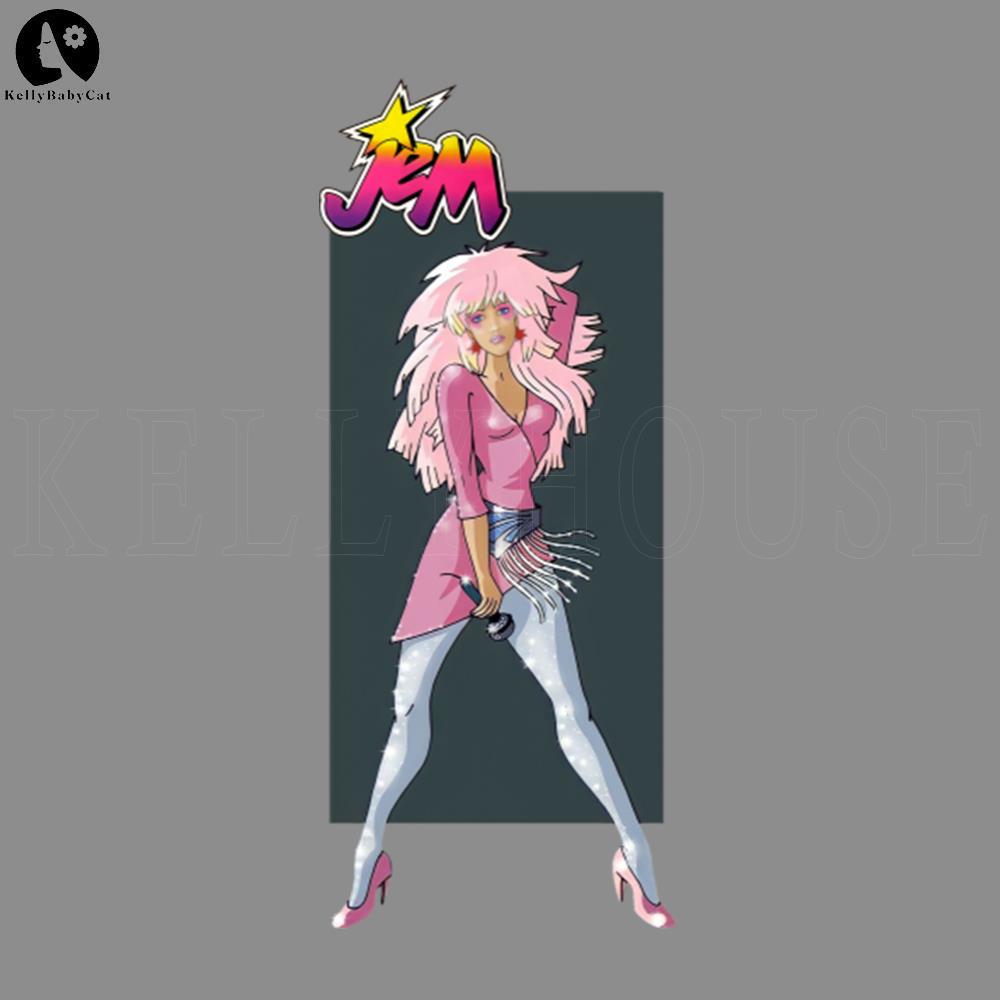 Jem and the holograms t shirt, Cartoon PNG | Inspire Uplift