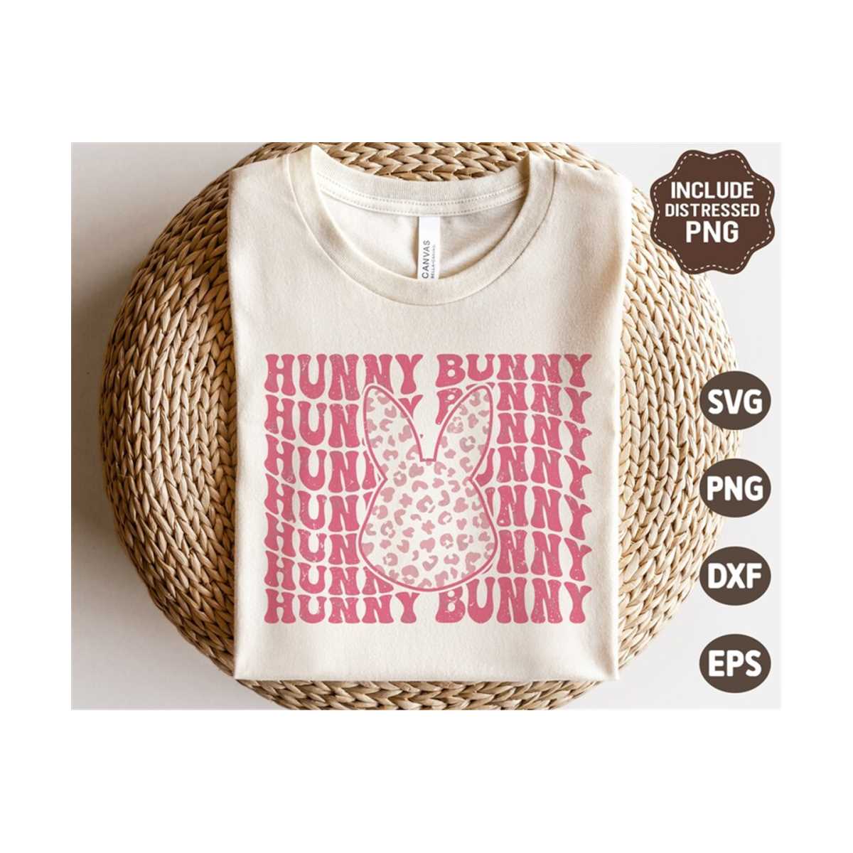 Hunny Bunny SVG, Retro Easter SVG, Distressed Bunny Png, Gro | Inspire ...