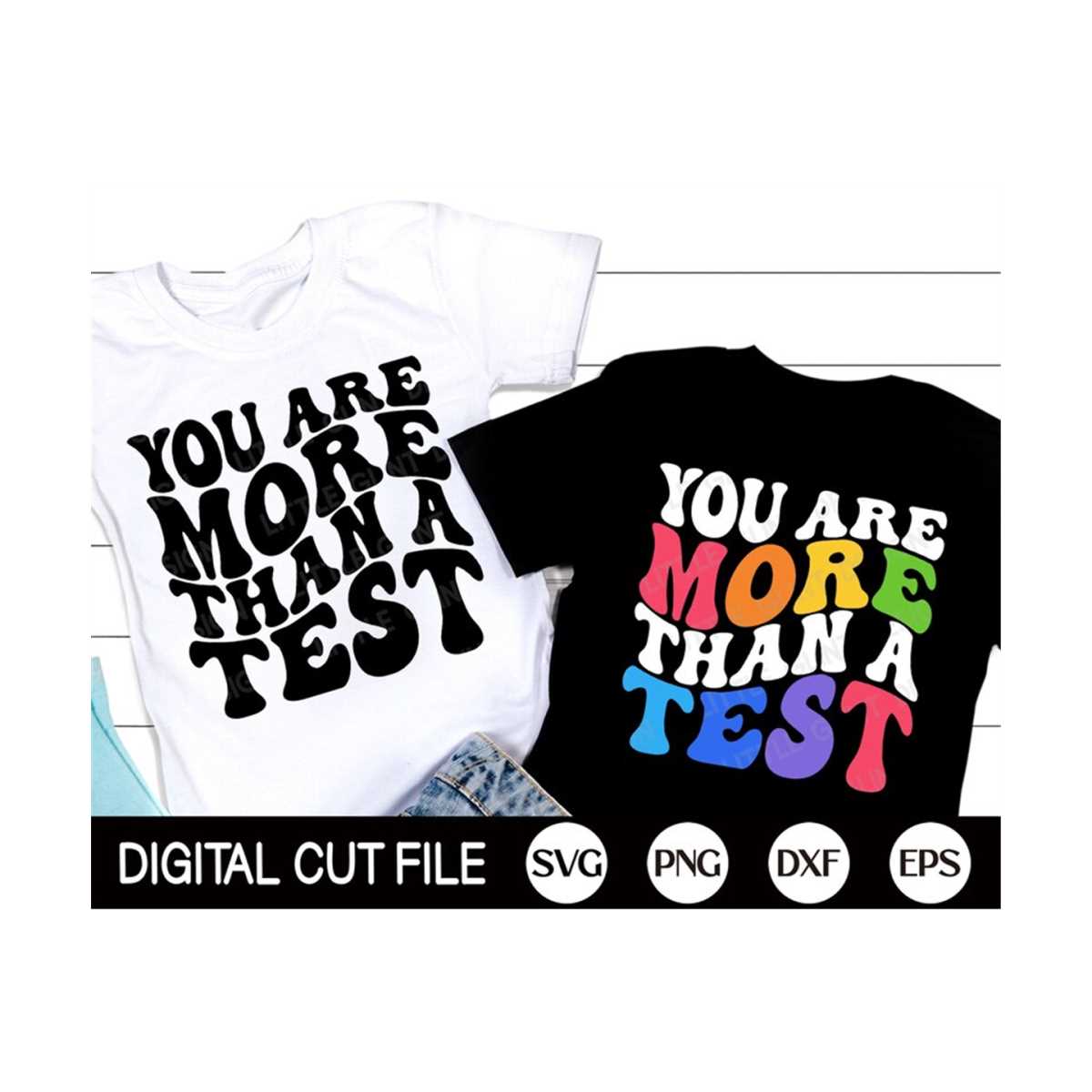 You Are More Than a Test SVG, Test Day SVG, Testing Quotes S | Inspire ...