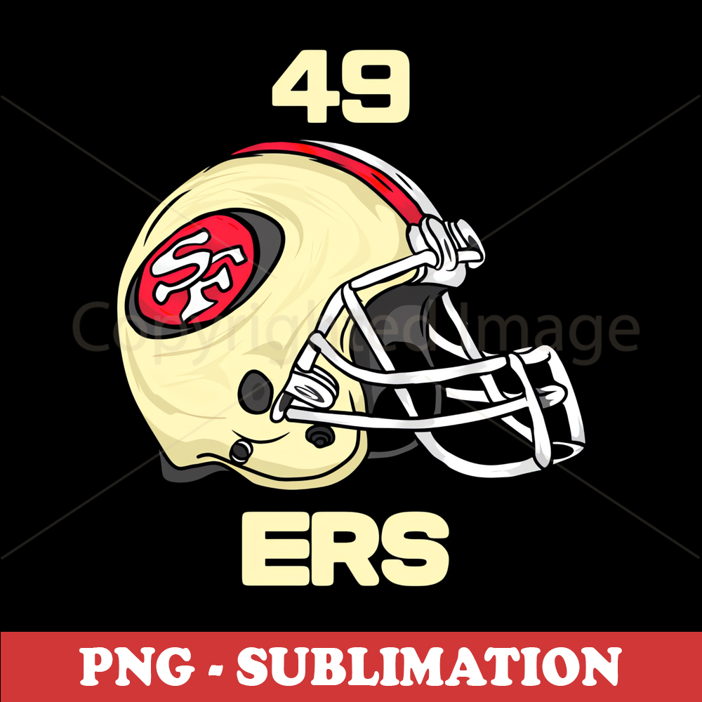 49ers Team Logo - High Resolution Sublimation File - Show Yo - Inspire ...