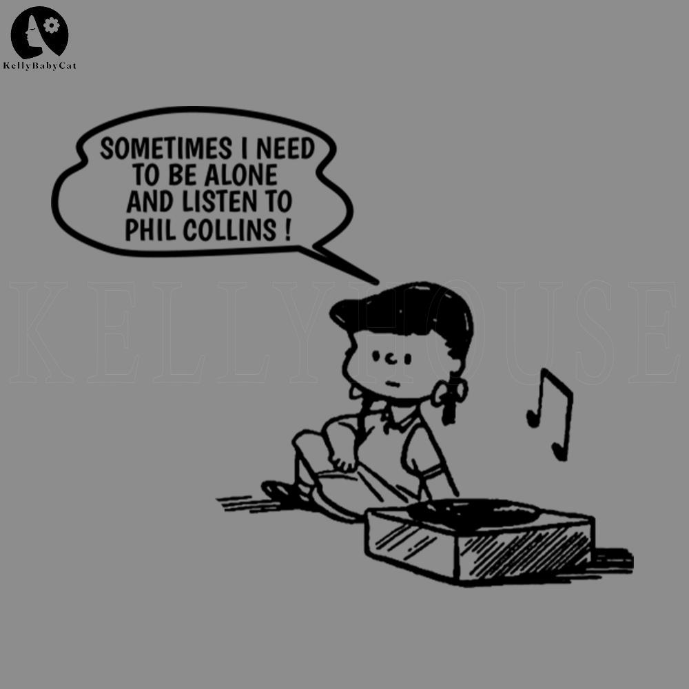 Phil Collins Need To Listen, Cartoon PNG | Inspire Uplift