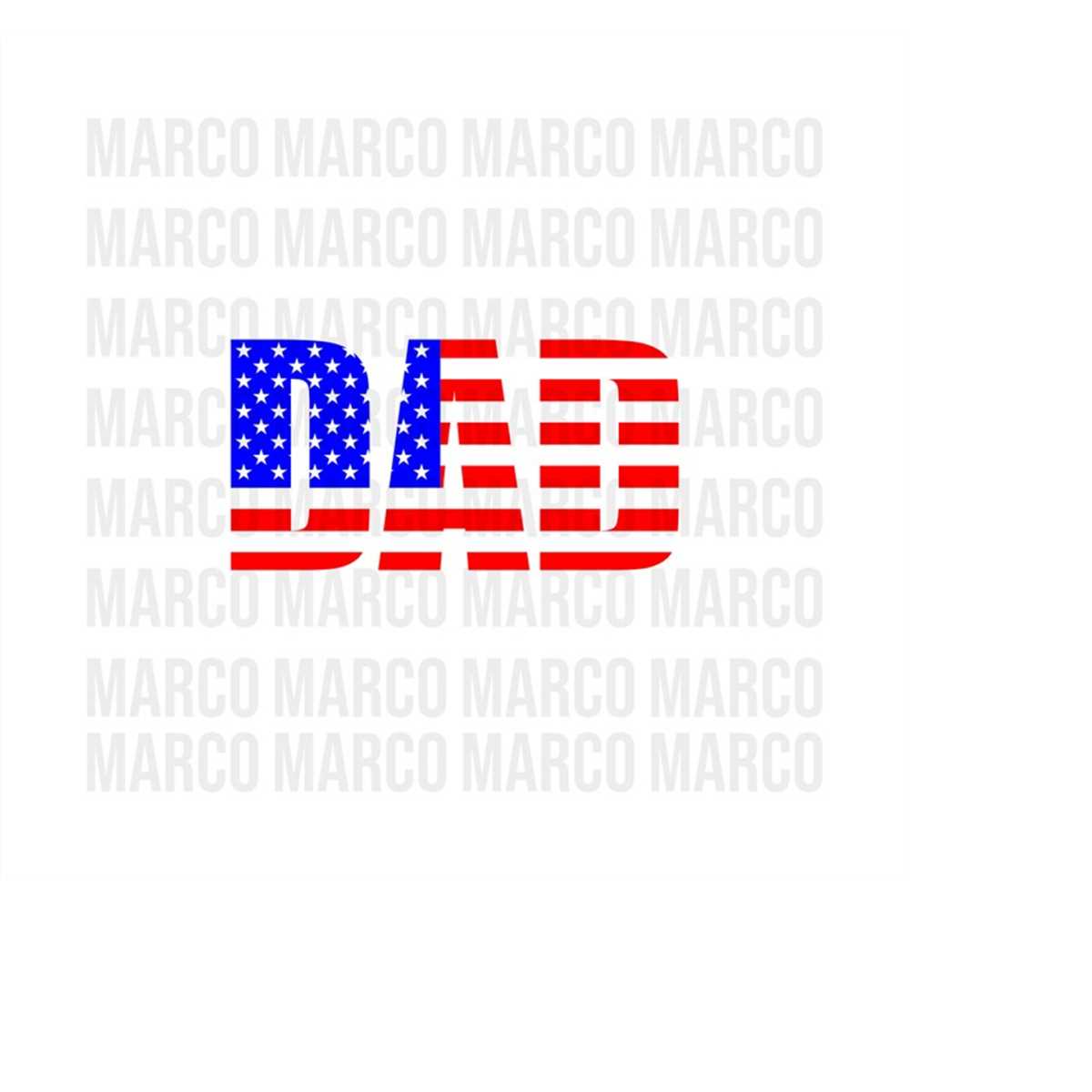 USA Dad Svg, American Flag Svg, America Svg, Dad Gift Ideas - Inspire ...