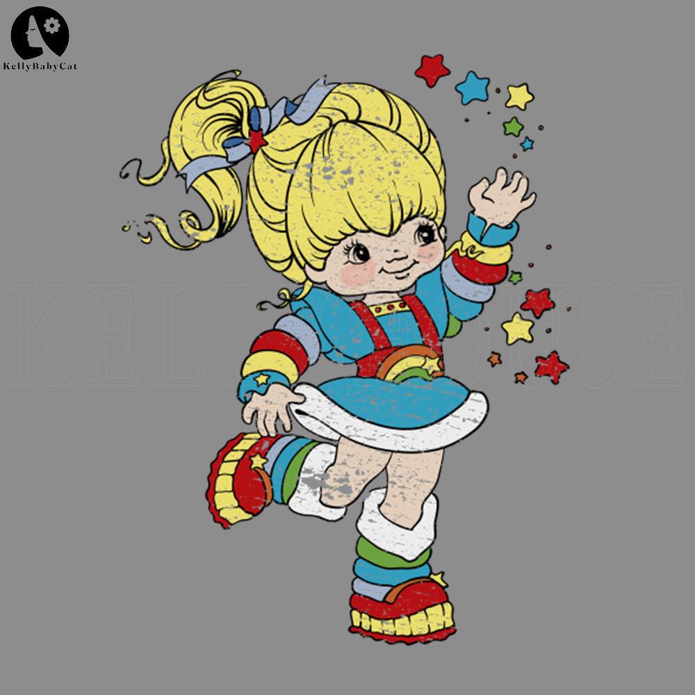 rainbow brite vintage, Cartoon PNG | Inspire Uplift