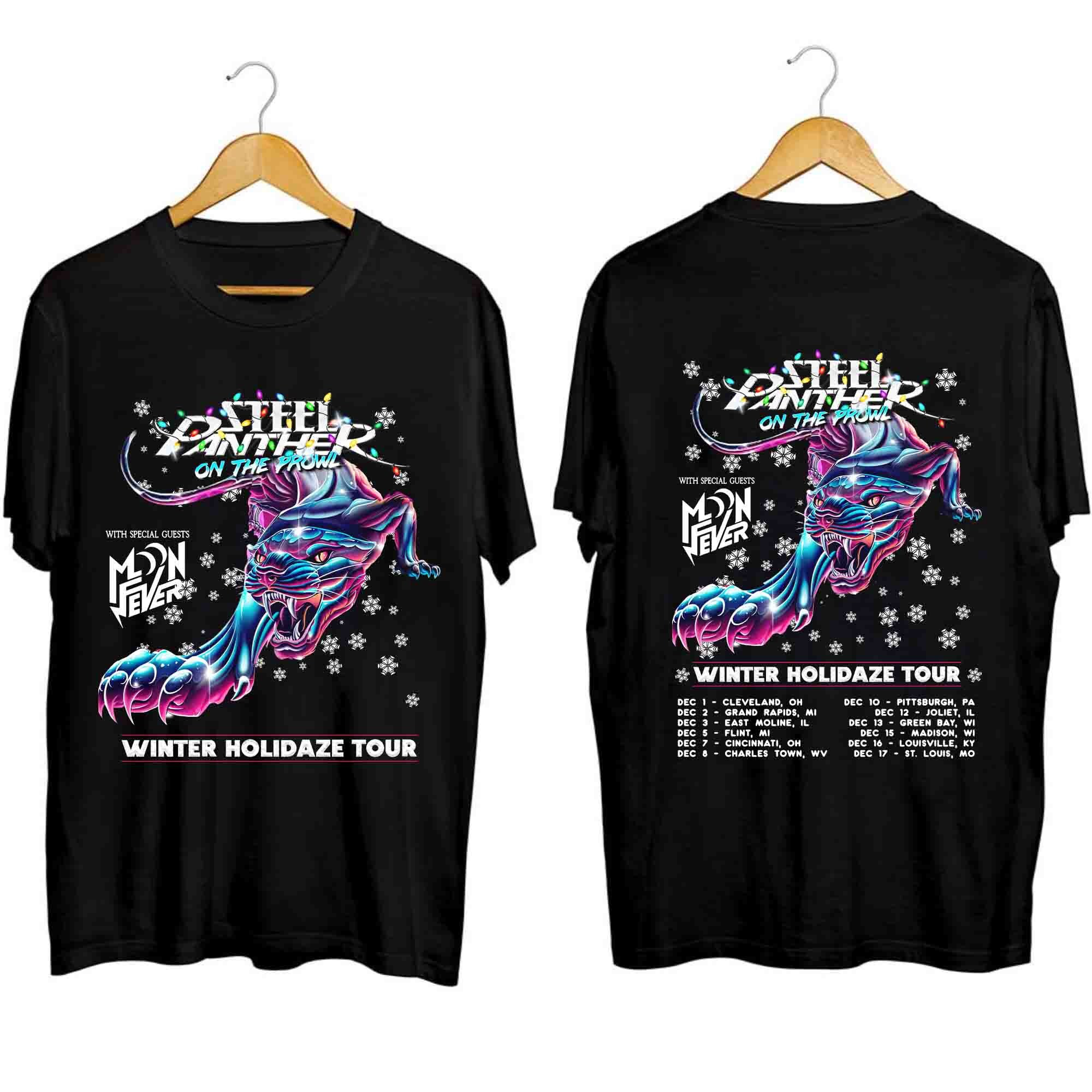 Steel Panther On the Prowl Winter Holidaze US Tour 2023 Shir | Inspire ...