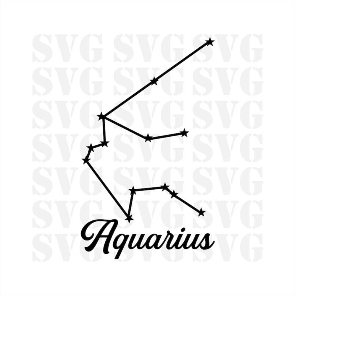 Aquarius Zodiac Sign Svg, Aquarius Svg, Poster Making Svg, J - Inspire ...