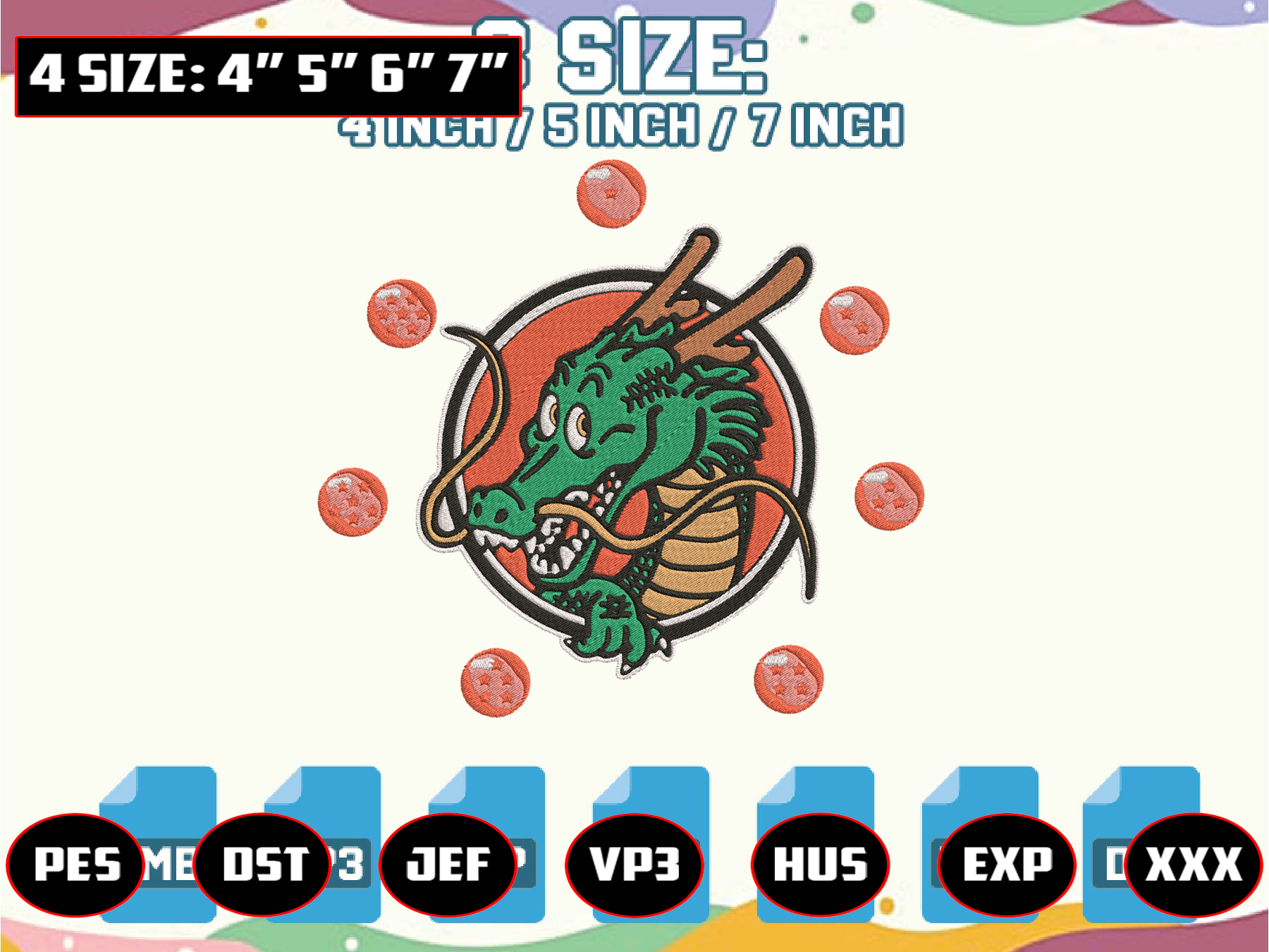 Anime Machine Embroidery Files, Embroidery Designs, Machine | Inspire ...