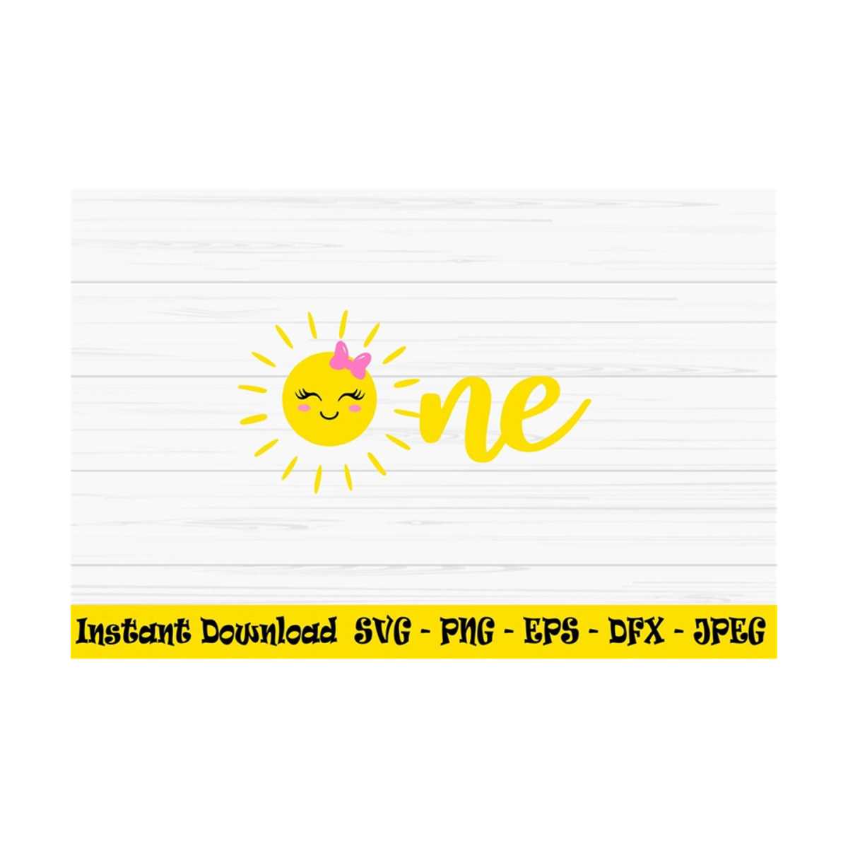 one svg, summer svg, sun svg, first birthday svg, baby svg, | Inspire ...