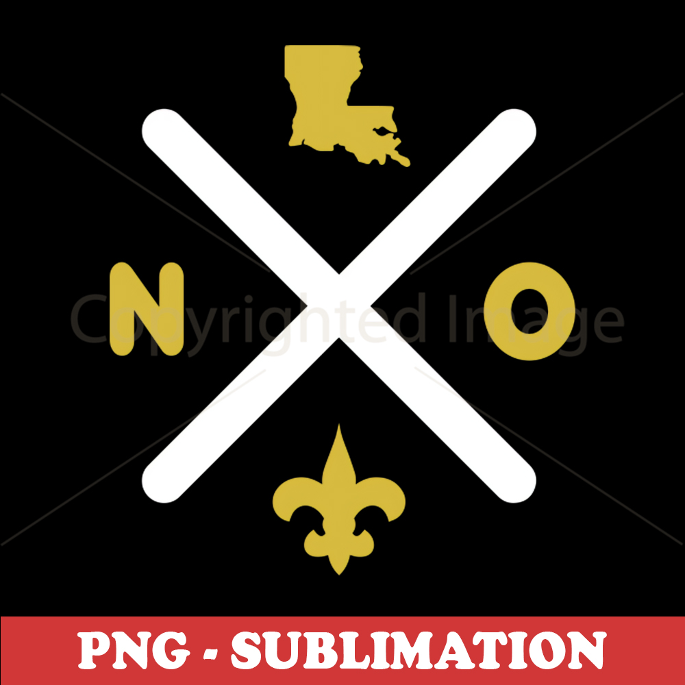 NOLA X - Vibrant Sublimation Art - Instant Digital Download | Inspire ...