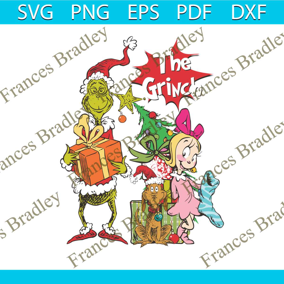 Retro The Grinch Christmas Gift SVG Graphic Design File - Inspire Uplift