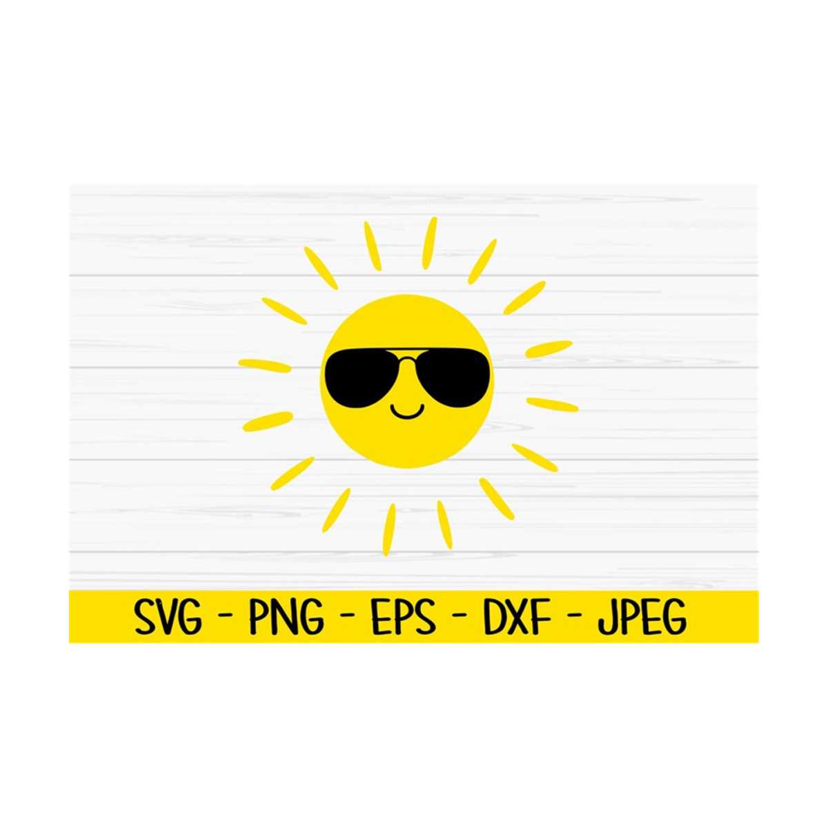 sun cute face svg, summer svg, sun cool face svg, baby kids | Inspire ...