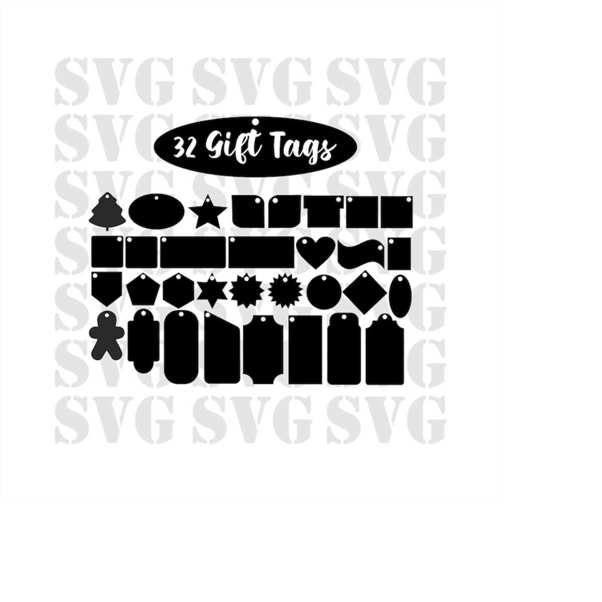 Tag SVG,Tags SVG Bundle,Tags Template,DXF, Label,Cloth,Gift, - Inspire ...