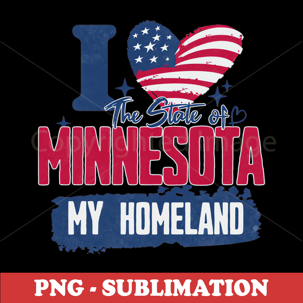 Minnesota Homeland - Sublimation PNG - Preserve Your Roots | Inspire Uplift